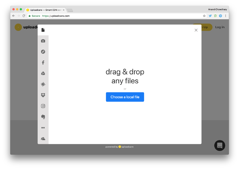 Building a better file uploader for the web · Uppload